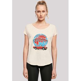 T-Shirt F4NT4STIC "British Motor Heritage Triumph Sports Car 1970", Damen, Gr. L, sandwei&szlig;, Obermaterial: 100% Baumwolle, regular fit, Rundhals, ohne B&uuml;ndchen, Shirts T-Shirt, Premium Qualit&auml;t