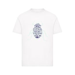 F4NT4STIC M&auml;dchen T-Shirt "Beetlejuice Unisex Beetle"wei&szlig;, Gr. 122, Obermaterial: 100% Baumwolle, Shirts, Official Merch