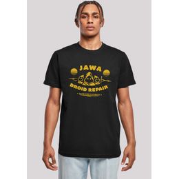 T-Shirt F4NT4STIC "Star Wars Jawa Droid Repair", Herren, Gr. 5XL, schwarz, Obermaterial: 100% Baumwolle, regular fit, Rundhals, ohne B&uuml;ndchen, Shirts T-Shirt, Herren,Premium Merch,Regular-Fit,Basic,Bedruckt