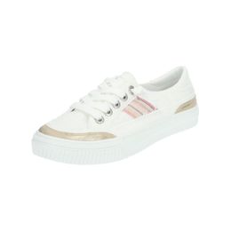 Sneaker Blowfish "Blowfish Sneaker Textil", Damen, Gr. 37, beige (wei&szlig;, beige), Textil, Schuhe Sneaker
