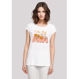 T-Shirt F4NT4STIC "Muttertag Blumen Mama", Damen, Gr. 4XL, wei&szlig;, Obermaterial: 100% Baumwolle, regular fit, Rundhals, ohne B&uuml;ndchen, Shirts T-Shirt, Premium Qualit&auml;t