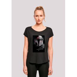 F4NT4STIC Damen T-Shirt "Star Wars The Mandalorian Poster"schwarz, Gr. XXL, Obermaterial: 100% Baumwolle, Shirts, Print