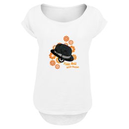 T-Shirt F4NT4STIC "A Clockwork Orange Viddy Well", Damen, Gr. S, wei&szlig;, Obermaterial: 100% Baumwolle, regular fit, Rundhals, ohne B&uuml;ndchen, Shirts T-Shirt, Official Merch