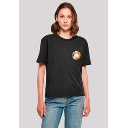 T-Shirt F4NT4STIC "Pinocchio Sundowner", Damen, Gr. L, schwarz, Obermaterial: 100% Baumwolle, oversize, Rundhals, ohne Bündchen, Shirts, Retro, Heroes of Childhood, TV Serie