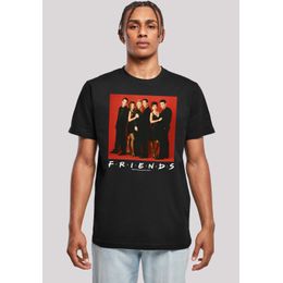 T-Shirt F4NT4STIC "FRIENDS TV Serie Group Photo Formal", Herren, Gr. M, schwarz, Obermaterial: 100% Baumwolle, regular fit, Rundhals, ohne Bündchen, Shirts, Herren,Premium Merch,Regular-Fit,Basic,Bedruckt