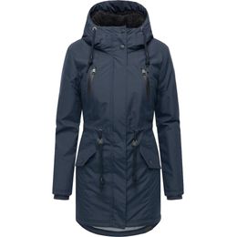 Ragwear Winter Parka 'Elsien' female Blue size XXL