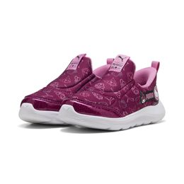 Puma Kinder Sneaker "Puma x HELLO KITTY AND FRIENDS Fun Racer SLIPTECH Sneakers", Gr. 30posie pink berry wei&szlig;, Obermaterial: Synthetik, Textil;