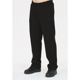 Sweathose Virtus "Kayce", Herren, Gr. XL, US-Gr&ouml;&szlig;en, schwarz, 45% Polyester, 35% Baumwolle, 20% Polyester, unifarben, lang, Hosen Sweathose, mit elastischem Bund und optimaler Passform