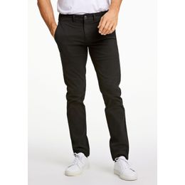 Chinos LINDBERGH "LINDBERGH Chino", Herren, Gr. 29, Länge 32, schwarz, Obermaterial: 57% Baumwolle, 39% Polyester, 4% Elasthan, slim fit, Hosen