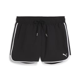 Shorts Puma "Wardrobe Essentials Woven 3" Shorts Damen", Damen, Gr. XS, Normalgr&ouml;&szlig;en, schwarz, Obermaterial: 100% Nylon; Tasche &ndash; Oben: 100% Polyester, unifarben, regular fit, Hosen Shorts