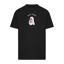 F4NT4STIC Herren T-Shirt "Boo Crew Reading Geist Halloween"schwarz, Gr. XS, Obermaterial: 100% Baumwolle, Shirts, Premium Qualität