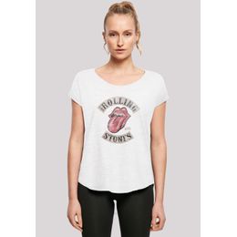 T-Shirt F4NT4STIC "The Rolling Stones Tour '78", Damen, Gr. S, wei&szlig;, Obermaterial: 100% Baumwolle, regular fit, Rundhals, ohne B&uuml;ndchen, Shirts T-Shirt, Premium Qualit&auml;t