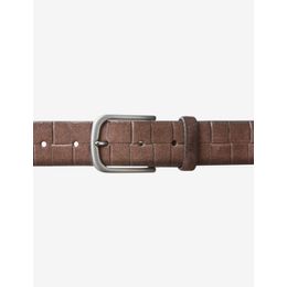 Lederg&uuml;rtel Brax "Style HERRENG&Uuml;RTEL", Herren, Gr. 105, braun, Leder, G&uuml;rtel Lederg&uuml;rtel
