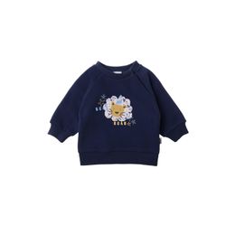 Sweatshirt Liliput "Roar", M&auml;dchen, Gr. 98/104, blau (dunkelblau), 80% Baumwolle, 20% Polyester, bedruckt, normal, Rundhals, Sweatshirts Sweatshirt, mit niedlichem Print