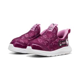 Puma Kinder Sneaker "Puma x HELLO KITTY AND FRIENDS Fun Racer SLIPTECH Sneakers", Gr. 21berry posie pink wei&szlig;, Obermaterial: Synthetik, Textil;