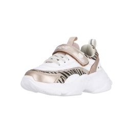 Sneaker ZIGZAG "Fialey", M&auml;dchen, Gr. 39, gold (goldfarben), Kunstfaser, Polyurethane, Schuhe Sneaker, mit praktischem Klettverschluss