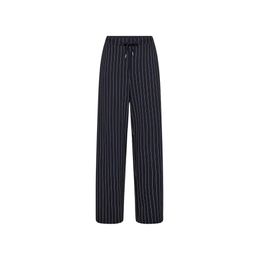 Chinohose soyaconcept "Soya Concept Trousers SC-SIRI 3", Damen, Gr. M, Normalgrößen, 6910c navy combi, Obermaterial: 48% Modal, 48% Polyester, 4% Elasthan, Hosen