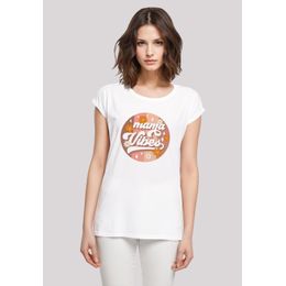 T-Shirt F4NT4STIC "Mothers Day Mama Vibes Vintage Inspired Motherhood", Damen, Gr. 4XL, wei&szlig;, Obermaterial: 100% Baumwolle, regular fit, Rundhals, ohne B&uuml;ndchen, Shirts T-Shirt, Premium Qualit&auml;t