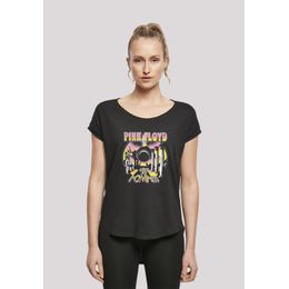 F4NT4STIC Damen T-Shirt "Pink Floyd Live At Pompeii Volcano"schwarz, Gr. XL, Obermaterial: 100% Baumwolle, Shirts, Print