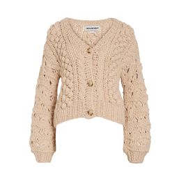 ROUGE EDIT Strickjacke Damen Gr&ouml;&szlig;e XL beige