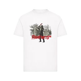 F4NT4STIC M&auml;dchen T-Shirt "Friday the 13th"wei&szlig;, Gr. 134, Obermaterial: 100% Baumwolle, Shirts, Official Merch