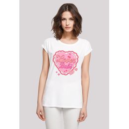 T-Shirt F4NT4STIC "Lover Babe Valentinstag", Damen, Gr. 4XL, wei&szlig;, Obermaterial: 100% Baumwolle, regular fit, Rundhals, ohne B&uuml;ndchen, Shirts T-Shirt, Premium Qualit&auml;t