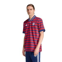 adidas originals Trikot 'FC Bayern M&uuml;nchen' Herren Gr&ouml;&szlig;e S navy / grenadine / wei&szlig;