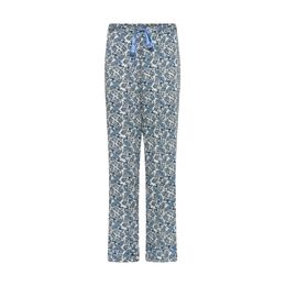 Chinohose CCDK COPENHAGEN "CCDK Copenhagen trousers Janet", Damen, Gr. M, Normalgrößen, riverside aop, Obermaterial: 95% Viskose, 5% Elasthan, Hosen
