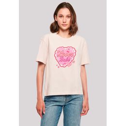 T-Shirt F4NT4STIC "Lover Babe Valentinstag", Damen, Gr. L, pink, Obermaterial: 100% Baumwolle, oversize, Rundhals, ohne B&uuml;ndchen, Shirts T-Shirt, Premium Qualit&auml;t