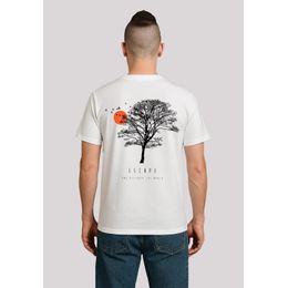 T-Shirt F4NT4STIC "Escape Discover the World Tree Birds", Herren, Gr. XL, wei&szlig;, Obermaterial: 100% Baumwolle, regular fit, Rundhals, ohne B&uuml;ndchen, Shirts T-Shirt, Premium Qualit&auml;t, ESCAPE Collection