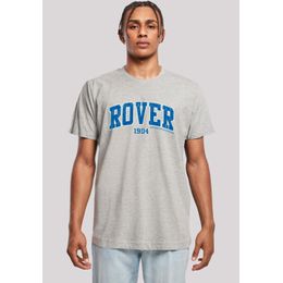 T-Shirt F4NT4STIC "British Motor Heritage Rover Car 1904 College", Herren, Gr. L, erdgrau, Obermaterial: 100% Baumwolle, regular fit, Rundhals, ohne Bündchen, Shirts, Premium Qualität