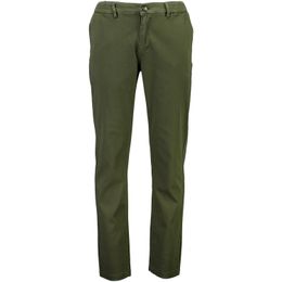 Chinos LINDBERGH "LINDBERGH Chino", Herren, Gr. L, grün (dk army), Obermaterial: 98% Baumwolle, 2% Elasthan, Hosen
