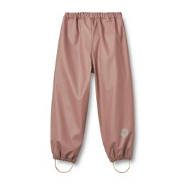 Stoffhose Wheat "Wheat Rainwear Olo Trousers", Kinder, Gr. 152, Normalgr&ouml;&szlig;en, dusty lila, 55% Polyester, 45% Polyurethan, normal, Hosen Stoffhose