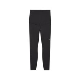Trainingstights Puma "CLOUDSPUN Maternity Leggings Damen", Damen, Gr. L, Normalgrößen, schwarz, Obermaterial: 85% Polyester, 15% Elasthan, eng, Hosen