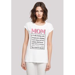 T-Shirt F4NT4STIC "Muttertag Pink Unconditional Love Family", Damen, Gr. 4XL, wei&szlig;, Obermaterial: 100% Baumwolle, regular fit, Rundhals, ohne B&uuml;ndchen, Shirts T-Shirt, Premium Qualit&auml;t