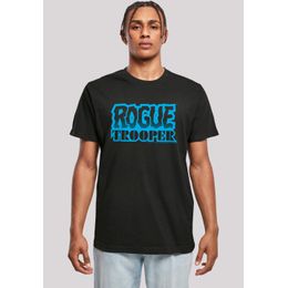 F4NT4STIC Herren T-Shirt "Rogue Trooper Comic Book Blue Logo"schwarz, Gr. XL, Obermaterial: 100% Baumwolle, Shirts, Premium Qualität