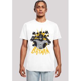 T-Shirt F4NT4STIC "Batman TV Serie Nananana", Herren, Gr. 3XL, wei&szlig;, Obermaterial: 100% Baumwolle, regular fit, Rundhals, ohne B&uuml;ndchen, Shirts T-Shirt, Herren,Premium Merch,Regular-Fit,Basic,Bedruckt