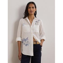 Lauren by Ralph Lauren Lauren Ralph Lauren Bluse Damen Größe S blau / navy / weiß