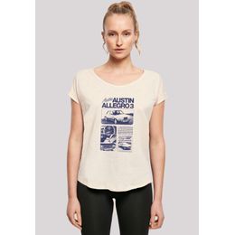 F4NT4STIC Damen T-Shirt "British Motor Heritage Austin Blue Allegro 3 Car"sandwei&szlig;, Gr. XS, Obermaterial: 100% Baumwolle, Shirts, Premium Qualit&auml;t