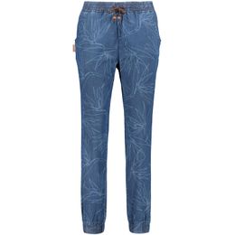 alife and kickin Stoffhose ALIFE & KICKIN "Damen AliciaAK DNM B", Damen, Gr. XL, Normalgrößen, blau (schwarz denim), 95% Baumwolle, 5% Elasthan, Hosen Stoffhose