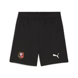 Sporthose Puma "Stade Rennais FC 25/26 Shorts Herren", Herren, Gr. XL, Normalgr&ouml;&szlig;en, schwarz, Obermaterial: 100% Polyester, unifarben, regular fit, Hosen Sporthose