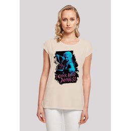 T-Shirt F4NT4STIC "The Witcher Ciri Netflix Series", Damen, Gr. 4XL, wei&szlig; (sandwei&szlig;), Obermaterial: 100% Baumwolle, regular fit, Rundhals, ohne B&uuml;ndchen, Shirts T-Shirt, Premium Qualit&auml;t