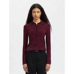 Selected Pullover 'SLFLURA' Damen Gr&ouml;&szlig;e XS beere