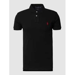 Polo Ralph Lauren Slim Fit Poloshirt mit Logo-Stitching