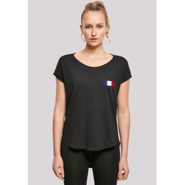 F4NT4STIC Damen T-Shirt "France Frankreich Flagge Fahne"schwarz, Gr. XL, Obermaterial: 100% Baumwolle, Shirts, Print