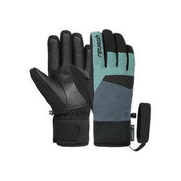 Reusch Damen Skihandschuhe "Malone R-TEX XT"anthrazit, schwarz, Gr. 8, unifarben, 82% Polyester, 10% Polyurethan, 8% Wolle, Handschuhe, mit