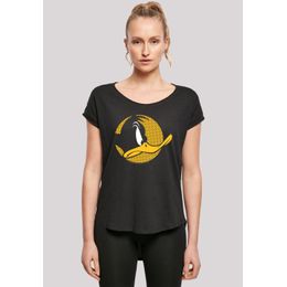F4NT4STIC Damen T-Shirt "Looney Tunes Daffy Duck Dotted Cartoon"schwarz, Gr. XL, Obermaterial: 100% Baumwolle, Shirts, Damen,Premium