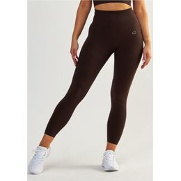 Trainingstights BESHAPED "Lichaam Boost", Damen, Gr. XL, US-Gr&ouml;&szlig;en, schwarz, 90% Nylon, 10% Elasthan, unifarben, lang, Hosen, mit elastischer Eigenschaft