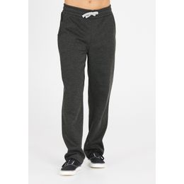 Sweathose CRUZ "Ramin", Herren, Gr. XXL, US-Gr&ouml;&szlig;en, grau (dunkelgrau), 60% Baumwolle, 40% Polyester, unifarben, lang, Hosen Sweathose, mit praktischem Dehnbund