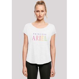 T-Shirt F4NT4STIC "Disney Arielle Arielle Graphic", Damen, Gr. S, wei&szlig;, Obermaterial: 100% Baumwolle, regular fit, Rundhals, ohne B&uuml;ndchen, Shirts T-Shirt, Print